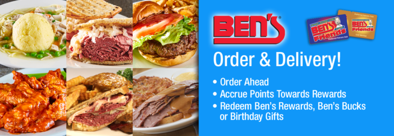 Welcome to Ben’s Kosher Delicatessen Restaurant & Caterers